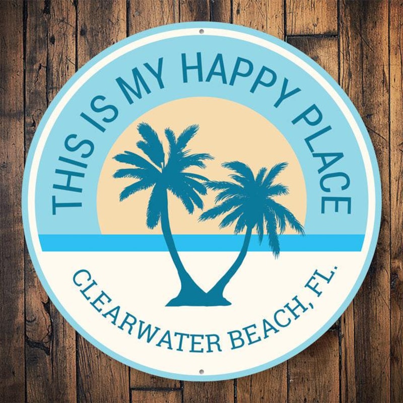 Happy Place Signs - Etsy