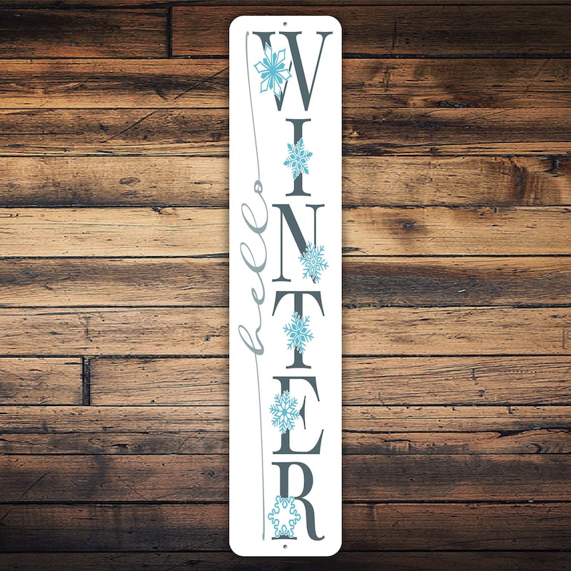 Winter Sign - Etsy