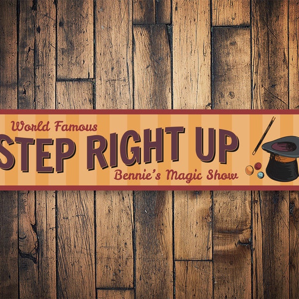 Step Right Up - Etsy