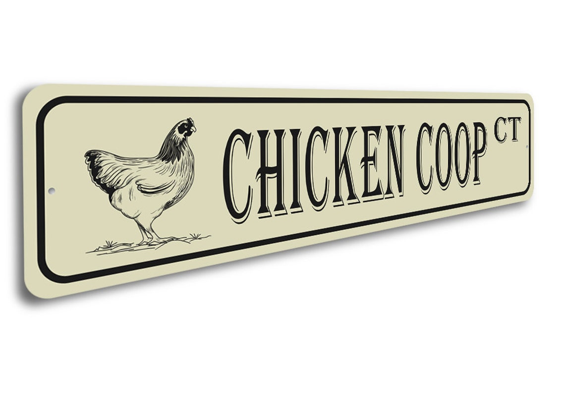 Chicken Farm Sign Chicken Coop Sign Chicken House Decor - Etsy