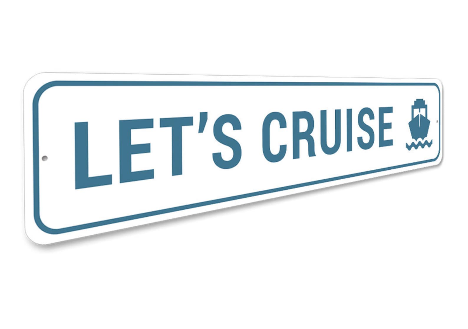 Lets Cruise Sign Cruise Ship Sign Ship Sign Beach Gift | Etsy