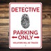 Detective Gift, Detective Parking Sign, Gift for Detective, Detective ...