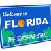 Welcome to Florida Sign, Florida Welcome, Welcome Sign, State Welcome ...