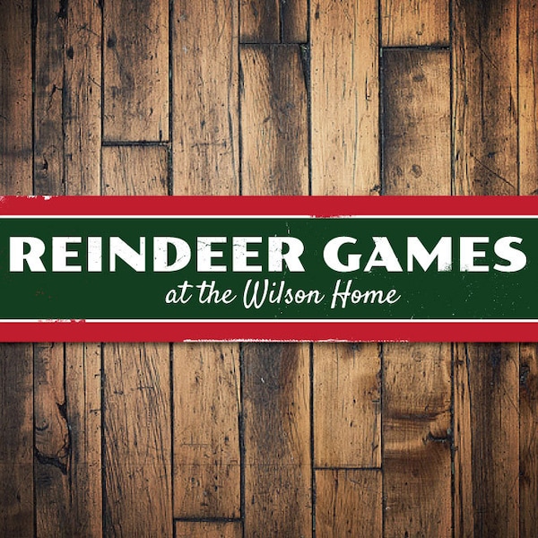 Reindeer Games - Etsy