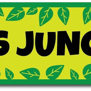 Jungle Monkey Sign, Kid Room Sign, Personalized Sign Child Bedroom ...