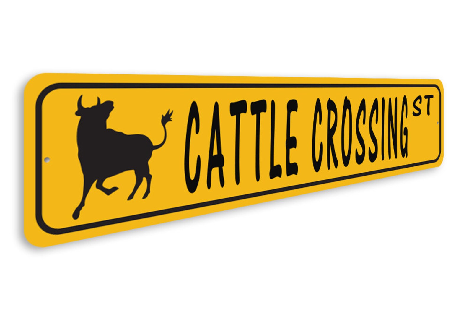 Cattle Crossing Cattle Crossing Sign Cattle Decor Farming | Etsy