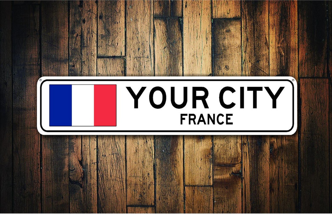 France Flag Sign, France Souvenir, France Gift, Country Souvenir, Metal ...