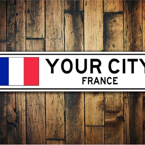 France Flag Sign, France Souvenir, France Gift, Country Souvenir, Metal ...