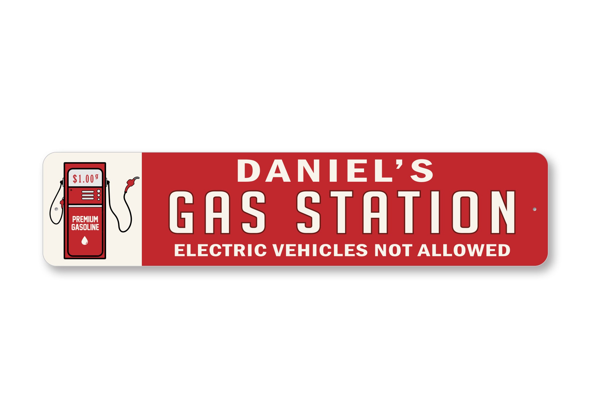 Gas Station Decor, Funny Diesel Gift, Gas Station Sign, Home Gas Pump ...