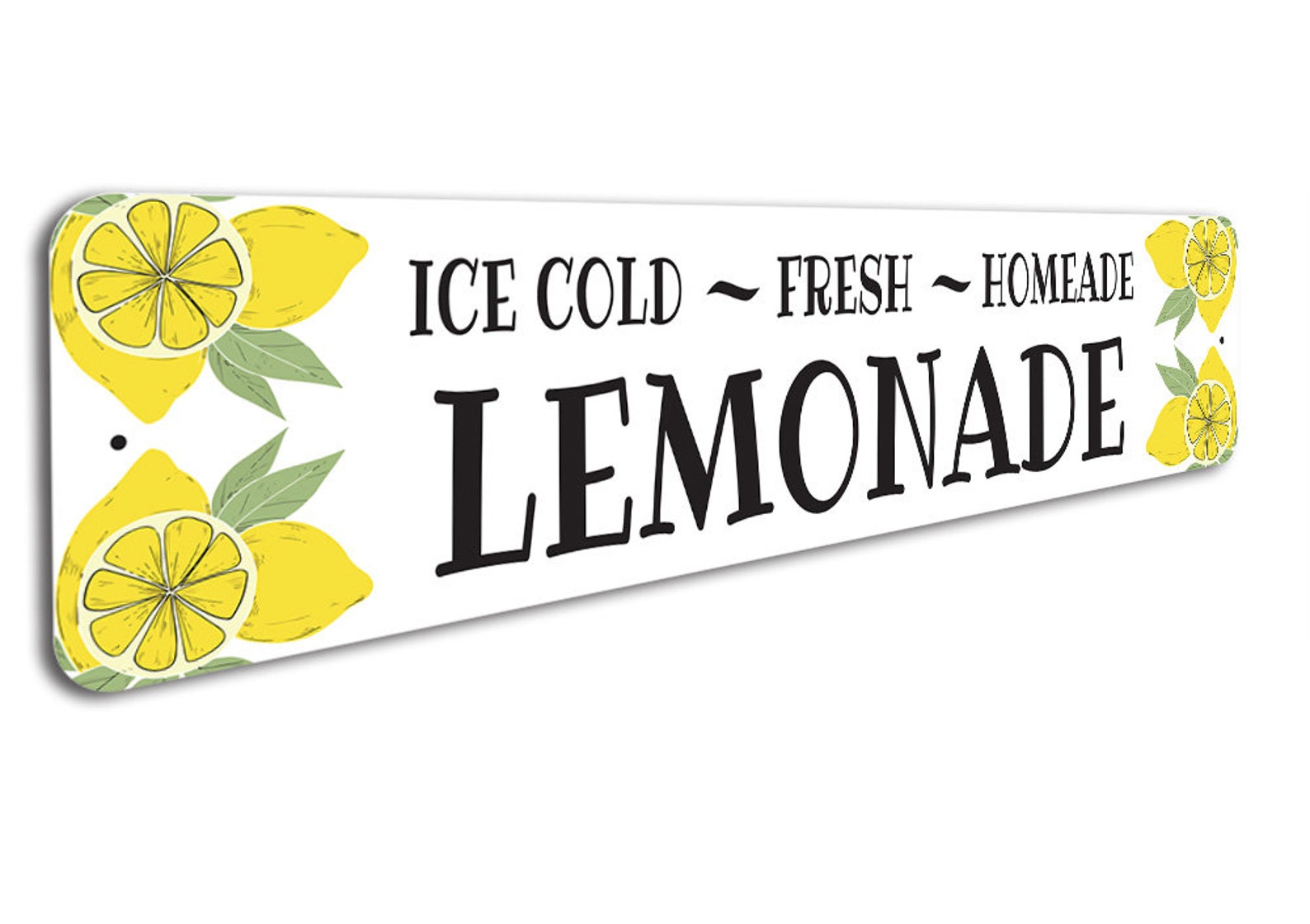 Ice Cold Lemonade Sign Lemonade Sign Fresh Lemonade | Etsy