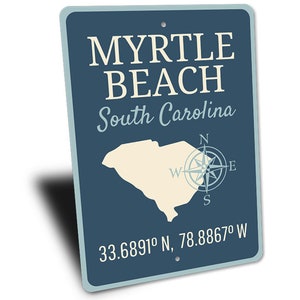 Myrtle Beach Sign, Myrtle Beach, South Carolina Beach, South Carolina ...