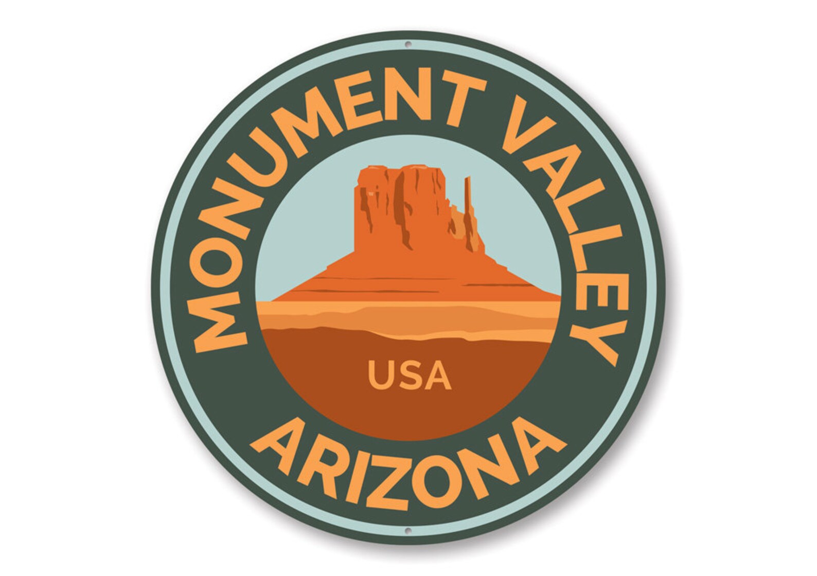 Monument Valley National Park Sign Monument Valley Sign | Etsy