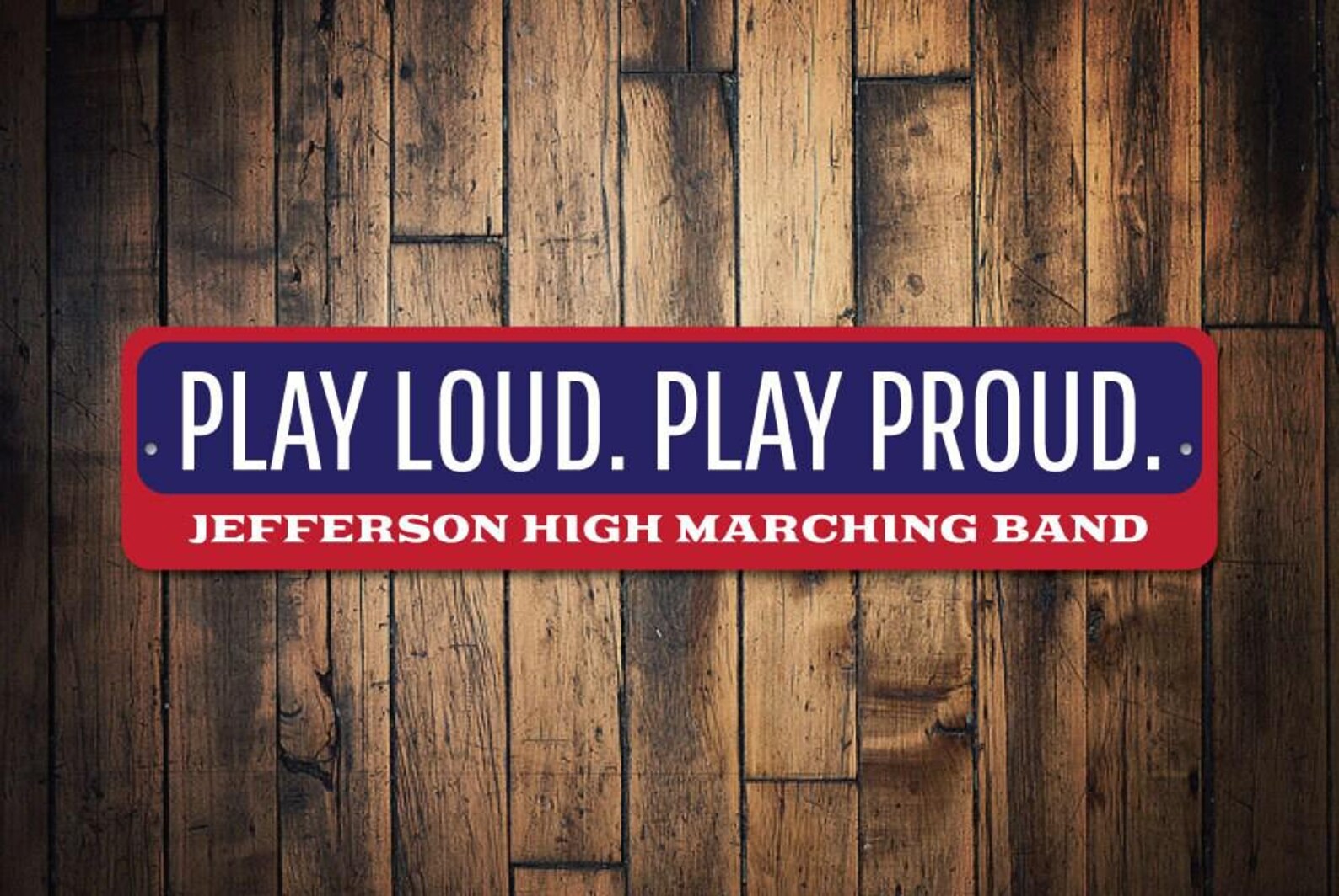 Play Music Sign, Loud & Proud Band Sign, Gift for Band Member, Marching ...