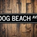Dog Beach Ave Sign, Custom Beach Street Sign, Ocean Lover Gift, Beach ...