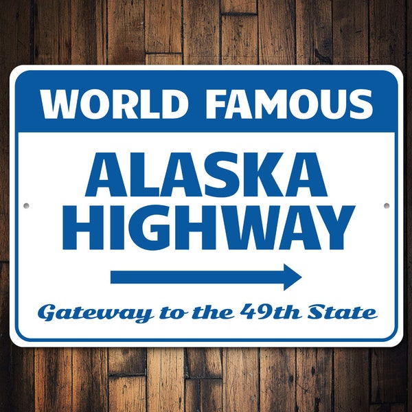 Alaska Road Signs - Etsy