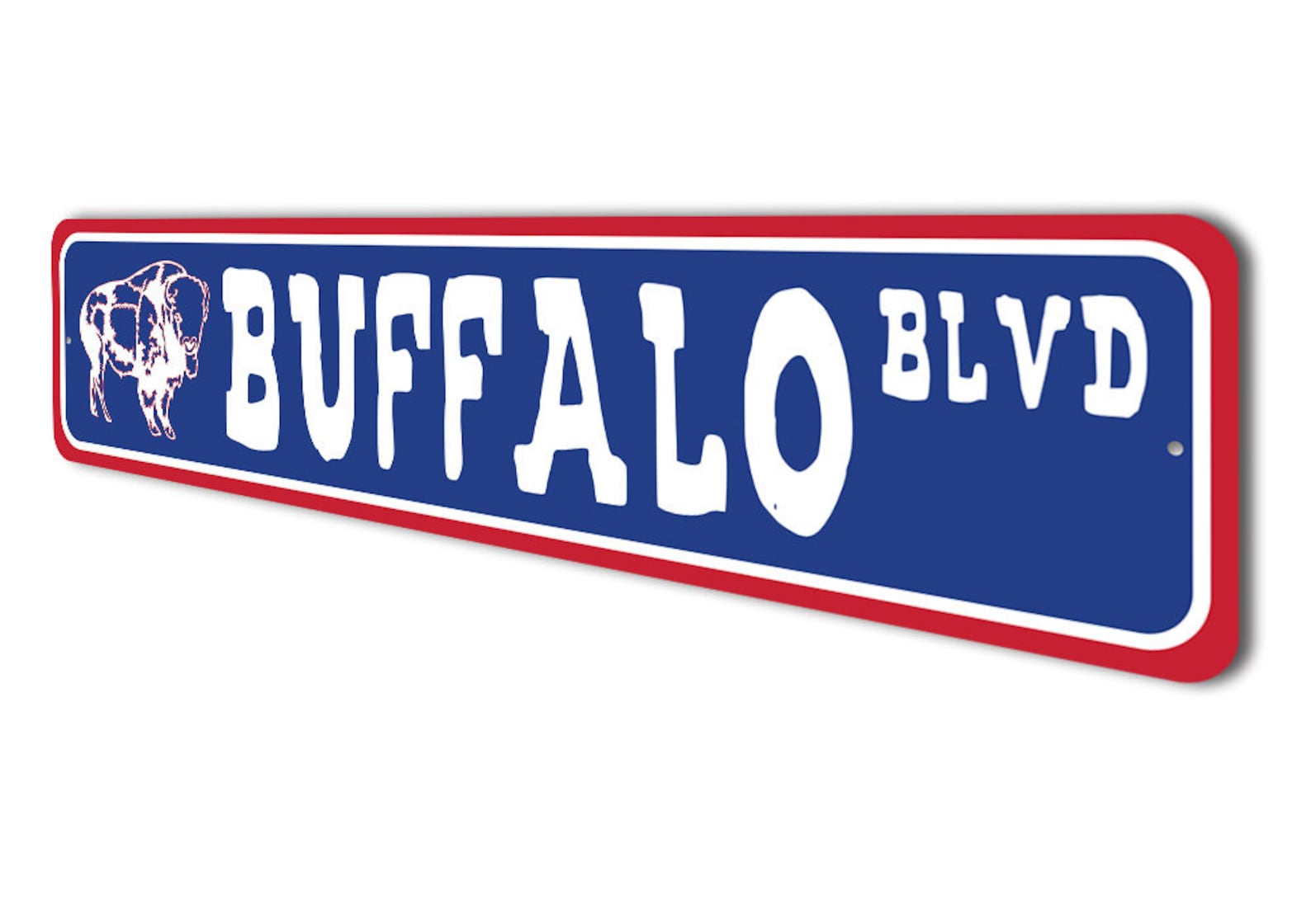 Buffalo BLVD Buffalo Sign Buffalo Decor Buffalo Lovers | Etsy