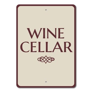 Wine Cellar Sign, Wine Cellar Decor, Wine Cellar Gift, Wine Lover Gift ...