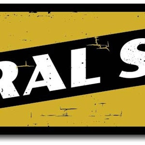 General Store Sign, Personalized Dry Goods Textiles & Gifts Sign ...