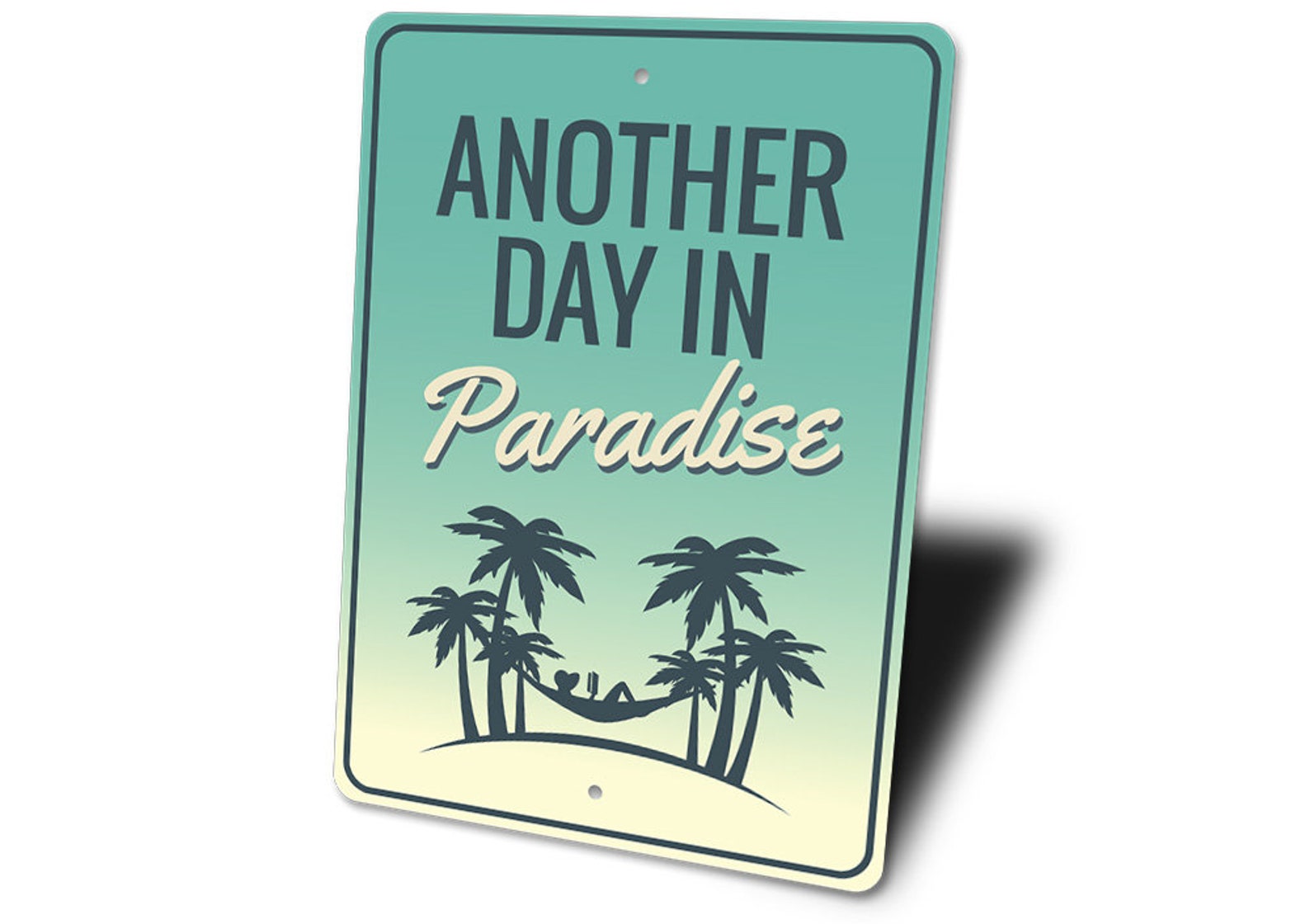 Paradise Day Sign Paradise Day Decor Paradise Living Coast - Etsy