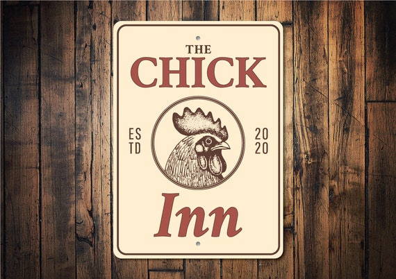 Chicken Inn Chicken Lover Decor Sign for Chickens Chicken - Etsy
