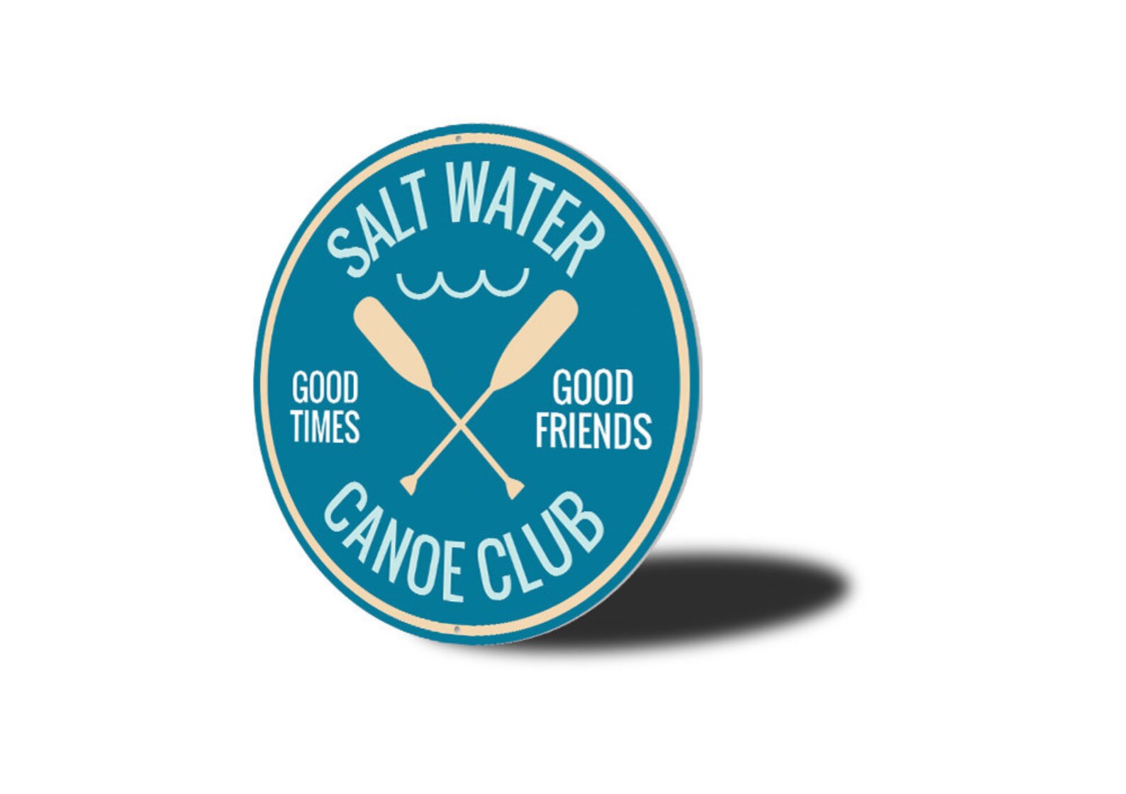 Salt Water Canoe Club Canoe Club Sign Canoe Clubs Salt - Etsy