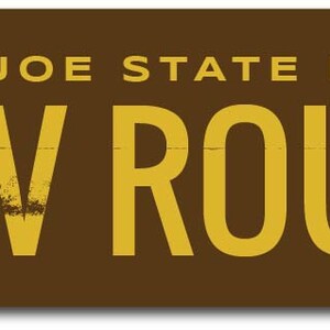 ATV Route Sign, Custom Four Wheeler Arrow State Park Location Name Gift ...