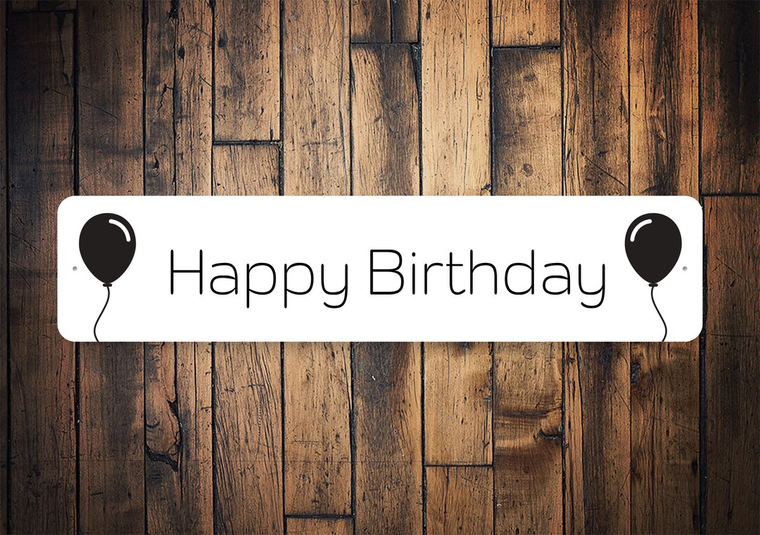 Happy Birthday Sign, Sign for Birthday, Birthday Decor, Decor for B Day ...