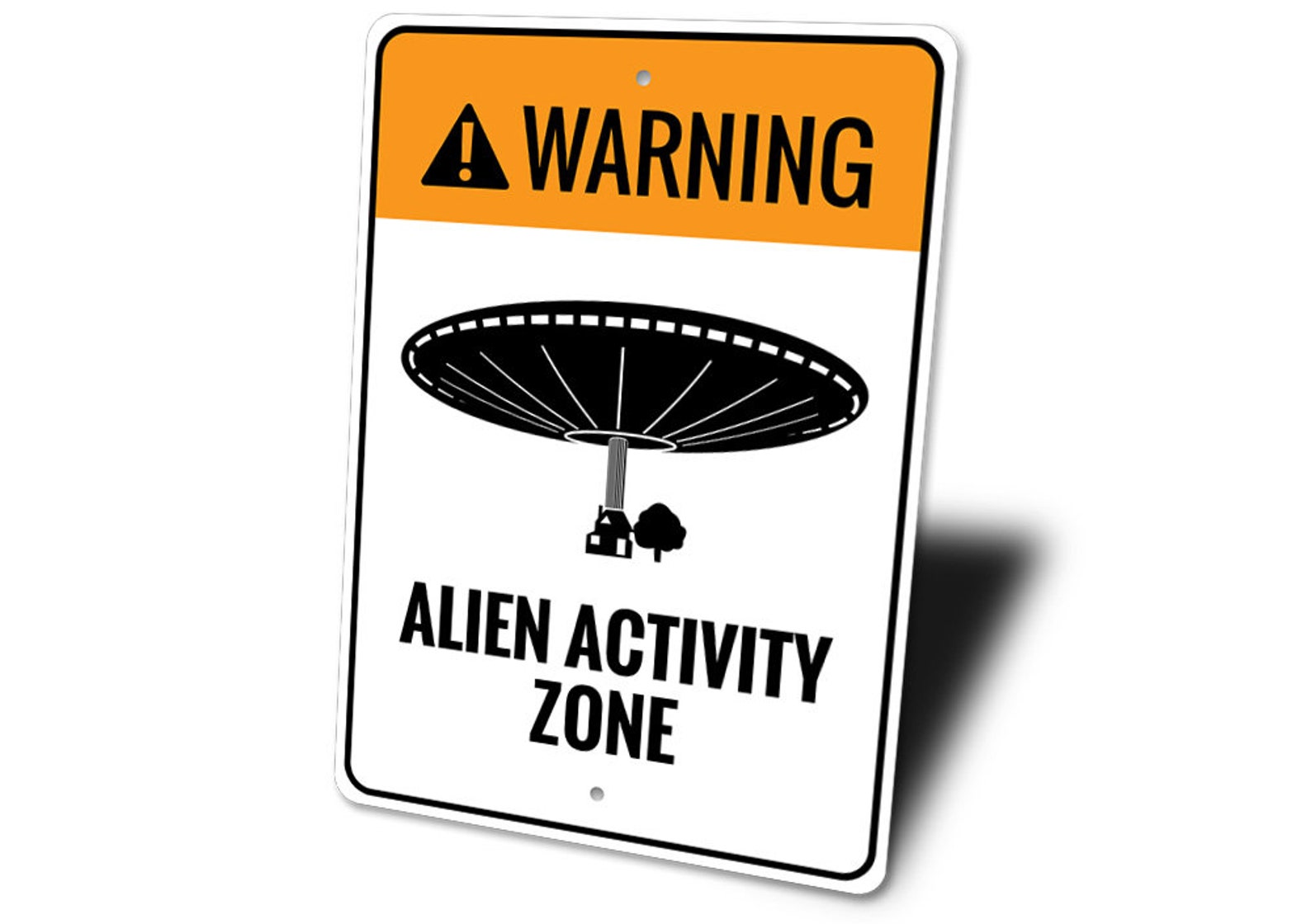 Alien Activity Zone Alien Warning Sign Do Not Disturb | Etsy