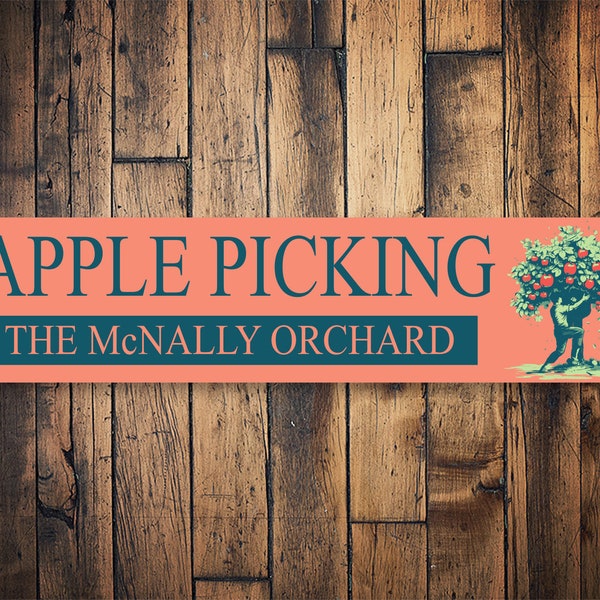 Apple Picking Sign - Etsy