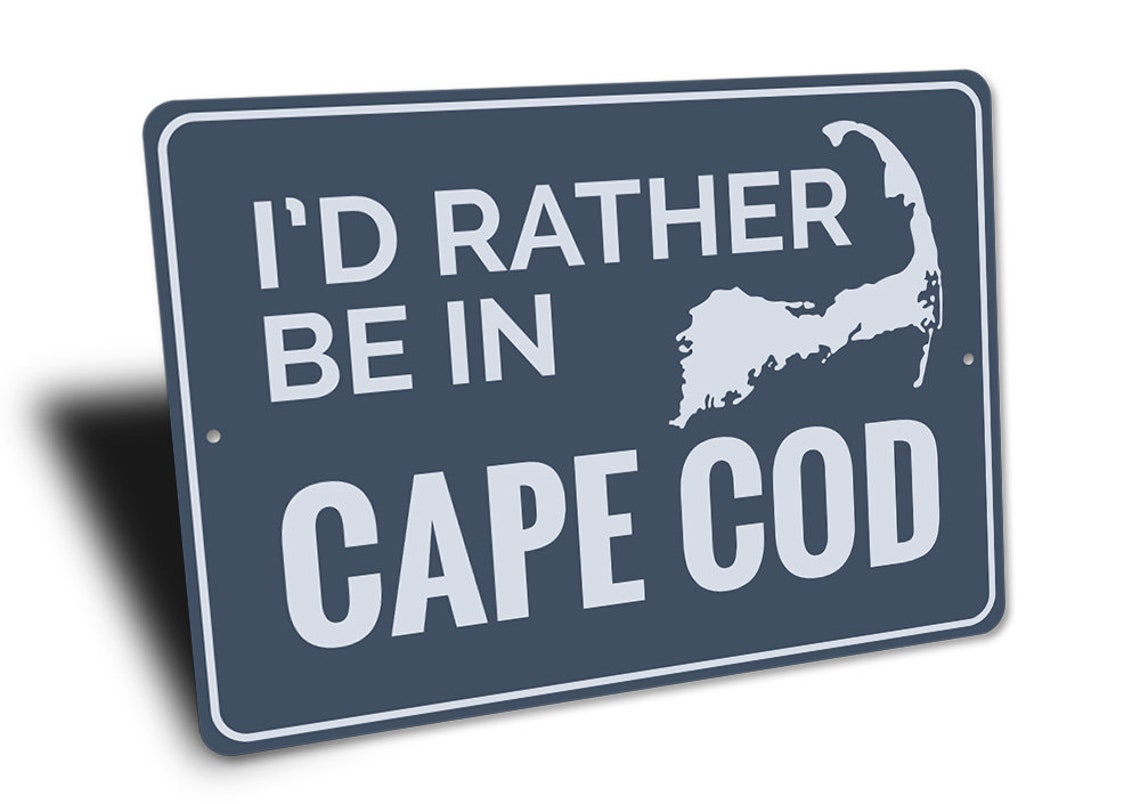 Cape Cod Lovers Cape Cod Sign Cape Cod Gift Decor Island | Etsy