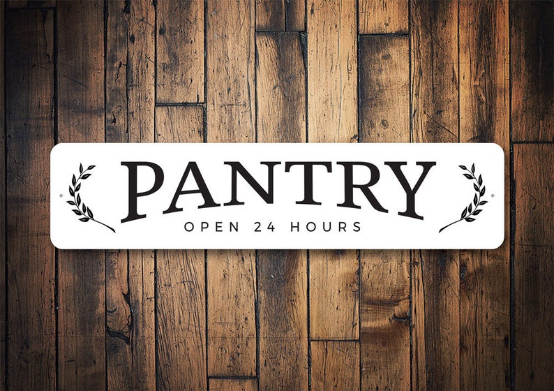 Pantry Decor Pantry Sign Pantry Snacks Pantry Lovers Sign - Etsy