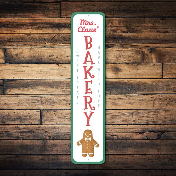 Mrs Claus Bakery Sign - Etsy