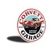 Corvette Garage Sign, Vintage Racing Decor, Corvette Lover Gift ...