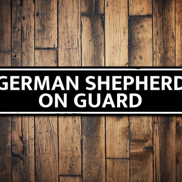 German Shepherd Sign - Etsy