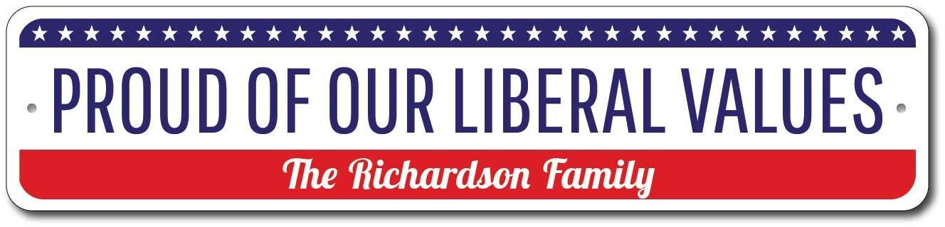 Political Values Sign, Custom Political Party Sign, Republican Sign ...