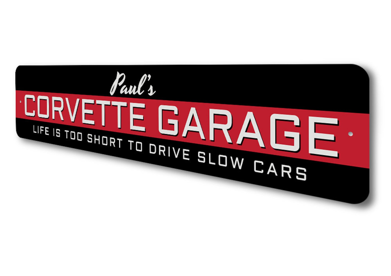 Custom Corvette Sign Corvette Gift Gift for Corvette Garage - Etsy