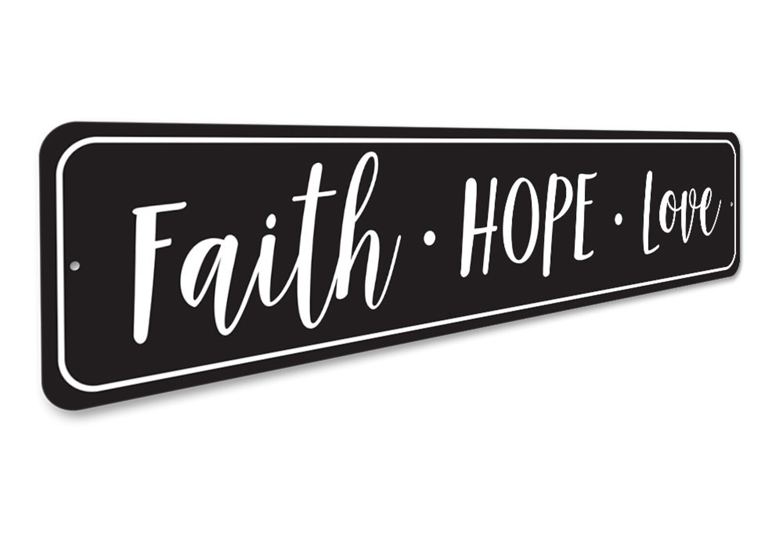 Faith Hope Love Spirit Lover Loving Prayer Sign Jesus | Etsy