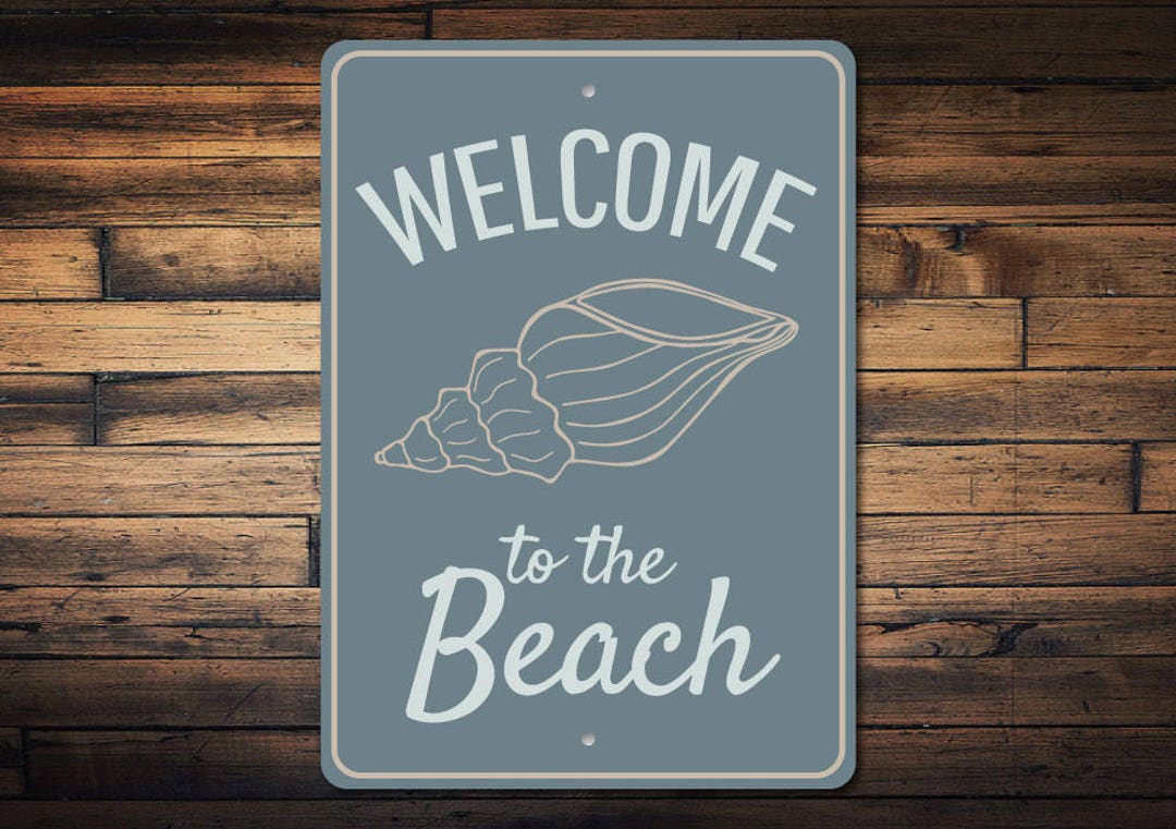 Come to the Beach Sign, Beach Welcome Sign, Beach Condo Decor, Beach ...