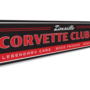 Corvette Club Sign, Corvette Club, Corvette Gang, Corvette Boys ...