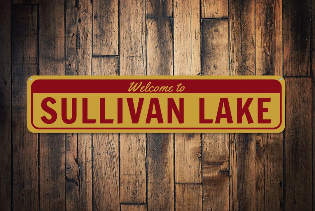Welcome Lake Sign, Custom Lake Name Sign, Lake Decor, Lake House Decor ...