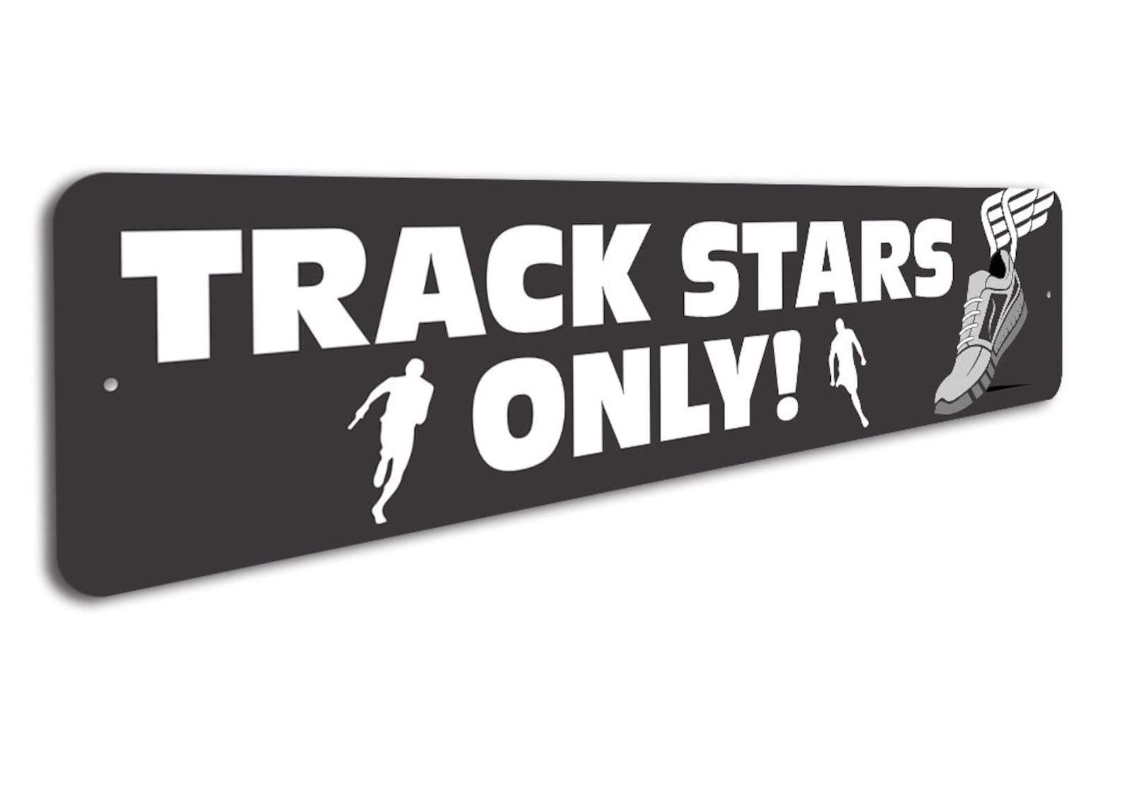 Track Stars Only Sign Track Star Sign Running Track Sign - Etsy