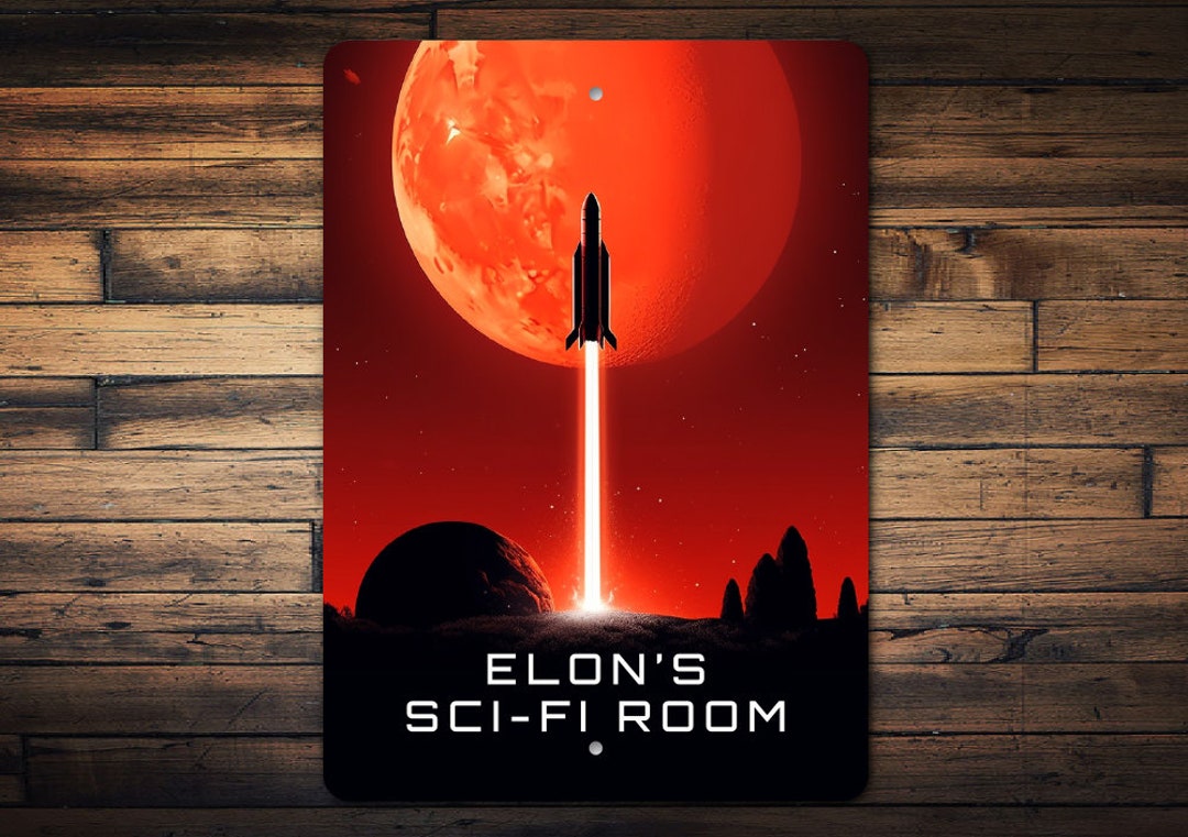 Custom Sci-fi Gift, Sci-fi Sign, Custom Astronaut Gift, Space Explorer ...