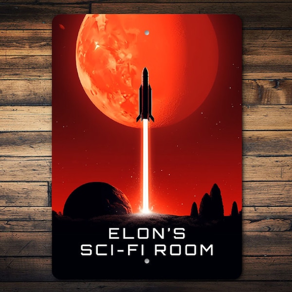 Sci Fi Sign - Etsy