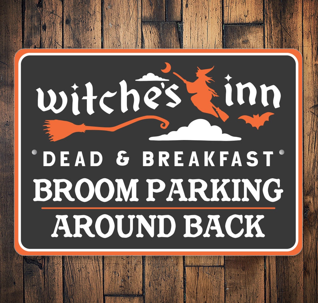 Witches Inn Sign, Witches Inn, Home of Witches, Custom Witch Sign ...