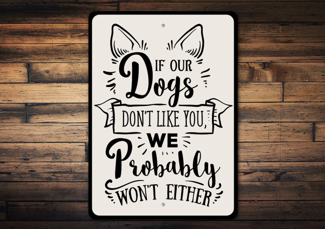 Humor Dog Sign, True Dog Talk, Funny Dog Decor, Decor for Dogs, Dog ...