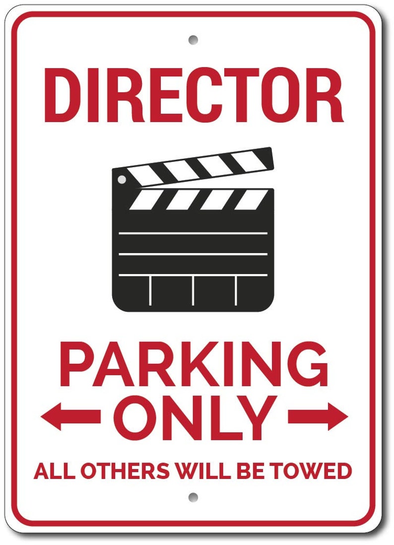 Director Parking Sign Director Sign Director Gift Director | Etsy