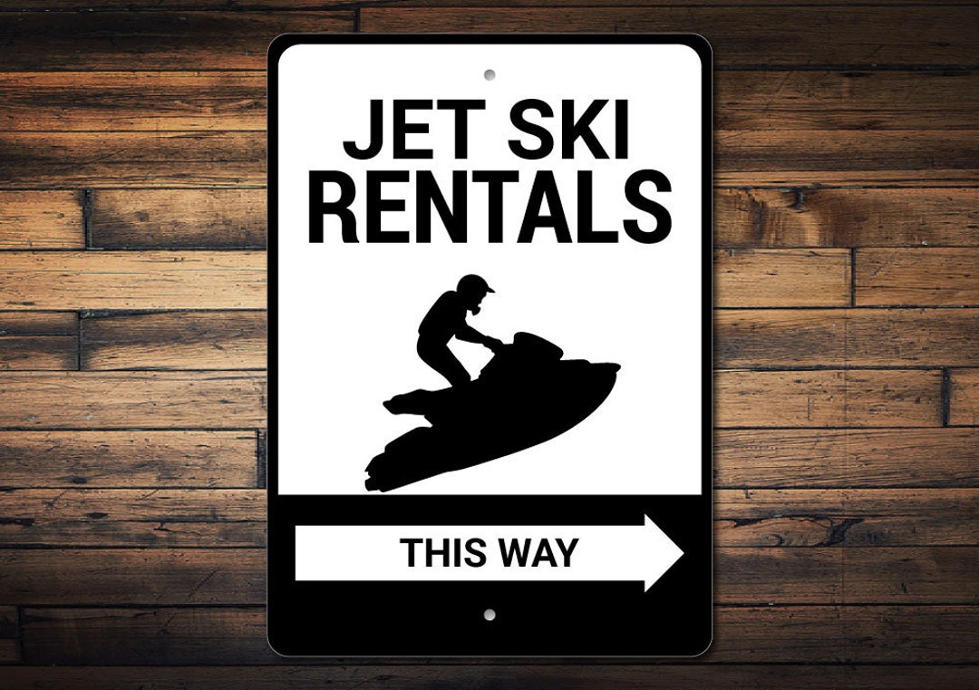 Jet Ski Lover Gift, Jet Ski Rental Sign, Jet Ski Decor, Jet Ski Owner ...
