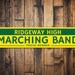 Band Marching Sign Band Member Gift Custom School Name Sign - Etsy