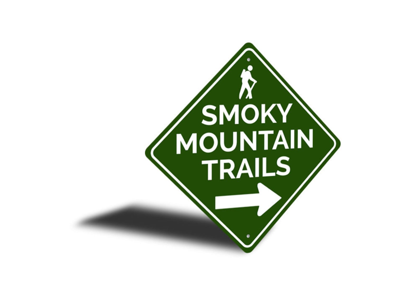 Custom Trail Sign Cabin Trail Directions Trail Direction | Etsy