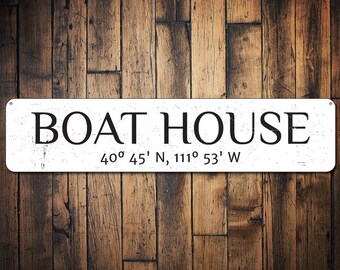Boat House Sign | Etsy